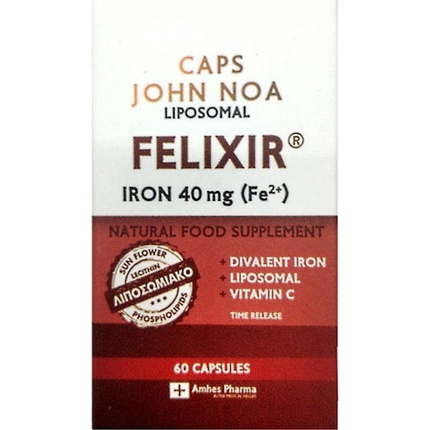 Wholesale John Noa Liposomal Iron Elixir 40mg With Vitamin C 60 ...