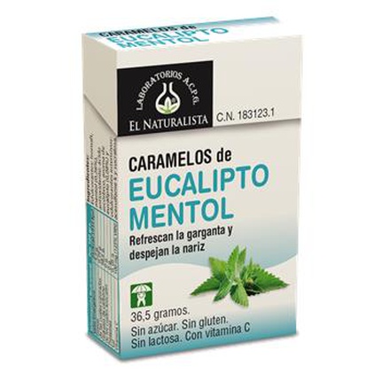 Wholesale El Natural Caramelos Eucalipto - Mentol Exp 20 Unidades - Qogita