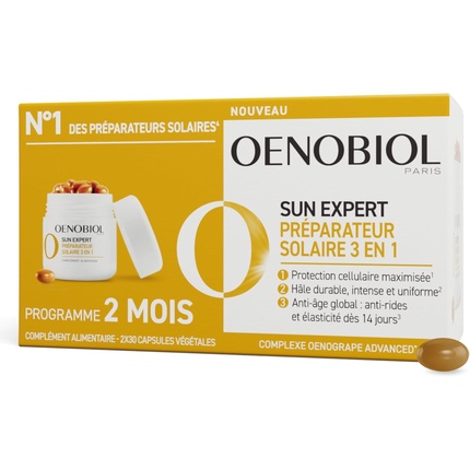 Wholesale Oenobiol Sun Expert 3-in-1 Sun Preparation Triple Action ...