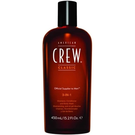 Wholesale American Crew 3-In-1 Shampoo Conditioner Body Wash with Long ...