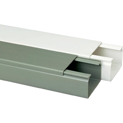 Wholesale Heidemann 9982 09982 Cable Duct 2000x60x40mm Pure White - Qogita