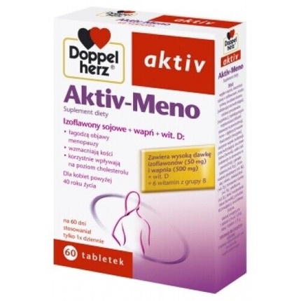 Wholesale Doppelherz Aktiv Meno 60 Tablets for Women's Menopause - Qogita