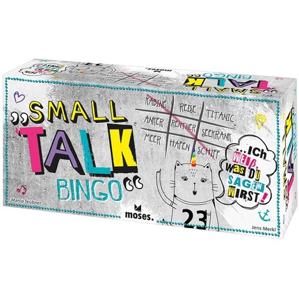 Wholesale Moses. Small Talk Bingo - Funny Card Game, Board Game For ...