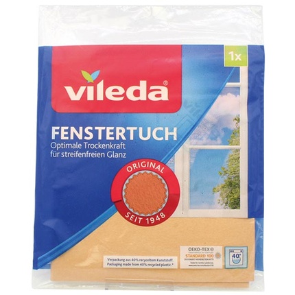 Wholesale Vileda Vileda Window Cloth 40x36 Cm - Qogita