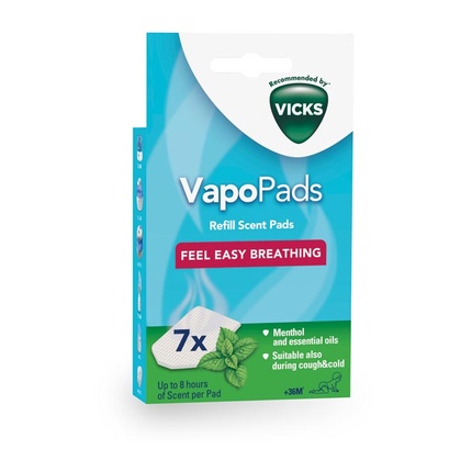 Wholesale Vicks Vapopads Menthol Aromatic Menthol Scented Pads - Qogita